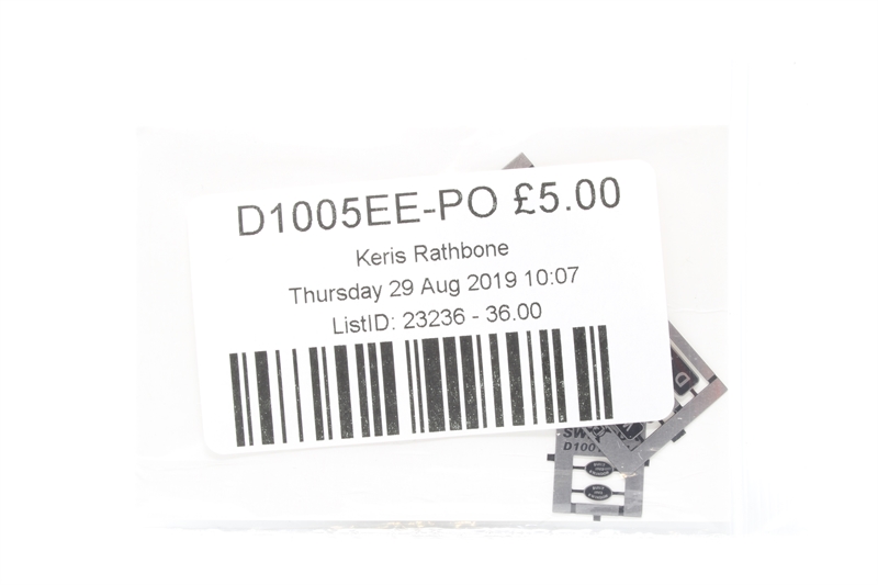 Shawplan Model products D1005EE Etched name & number plates - 'D1005 ...