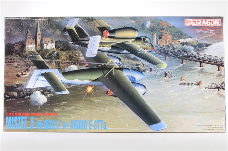 Dragon 5002DRA Mistel 5 - He162A-2 w/Arado E-377a