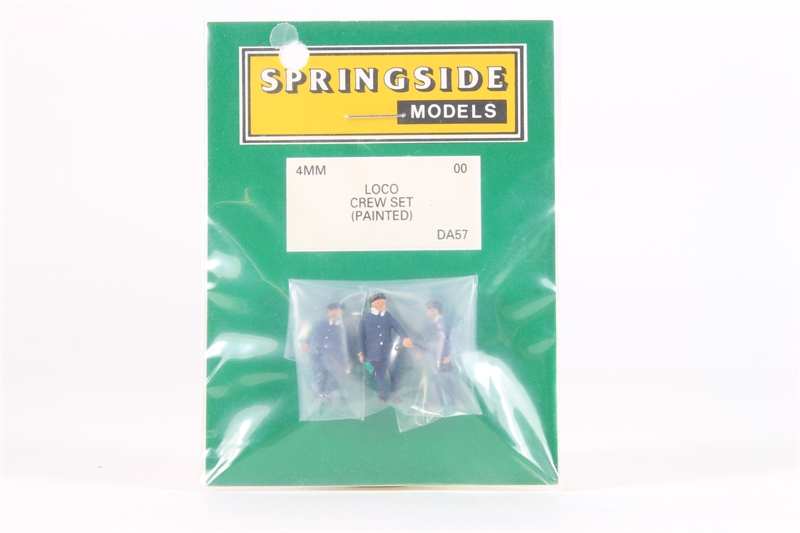Springside Models DA57Spring Loco Crew Set (Painted) 'OO'