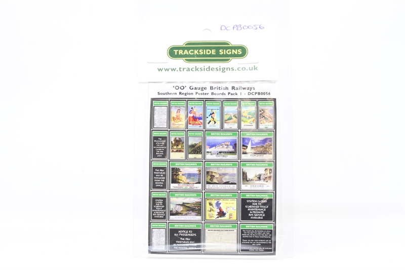 Trackside Signs DCPB0056 Southern region poster boards pack 1