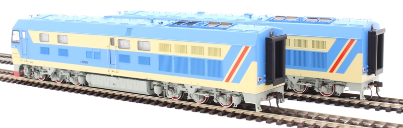 ModelAsia DF4E-0015 DF4E dual diesel locomotive 0015 of the China Railway