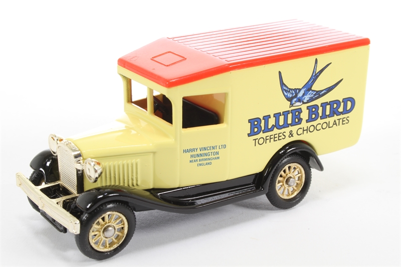 Lledo DG013082 Ford Model A Van - 'Blue Bird'