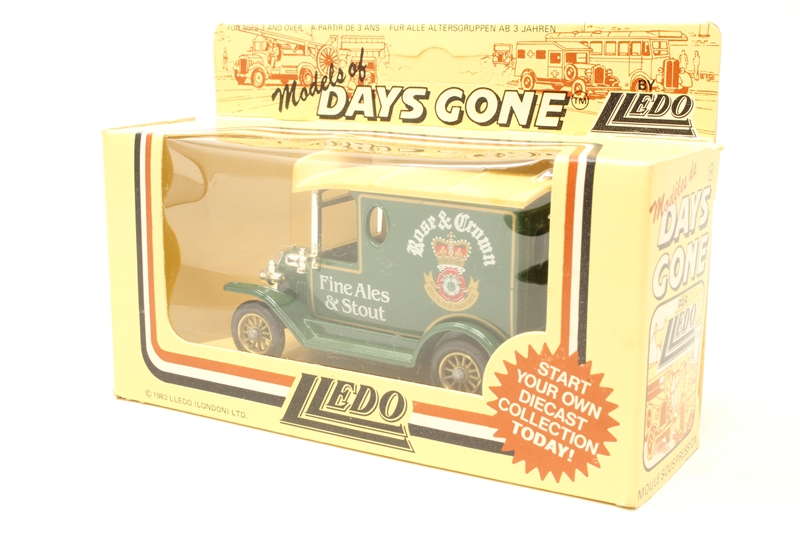 Lledo DG06062 Ford Model T Van 'Rose & Crown'