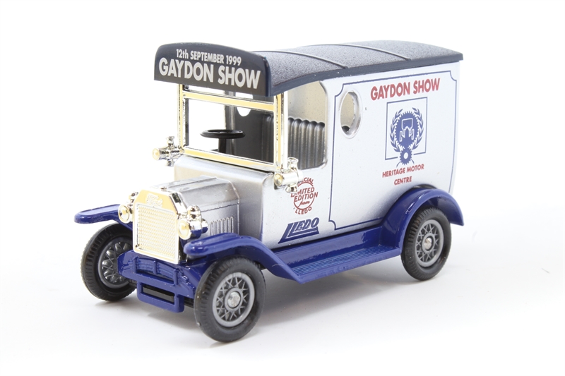 Lledo DG06157 Ford Model T van 'Gaydon Show 1999'