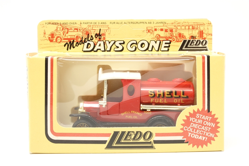 Lledo DG08014 Ford Model T tanker 'Shell Fuel Oil - Shell France'