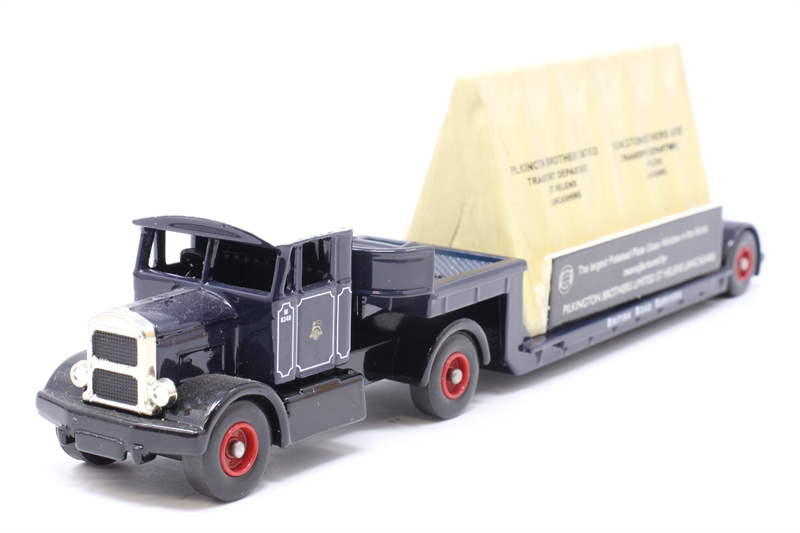 Lledo DG112002 Scammell tractor with "BRS" articulated low loader and ...