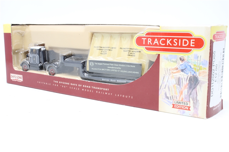 Lledo DG112002 Scammell tractor with "BRS" articulated low loader and