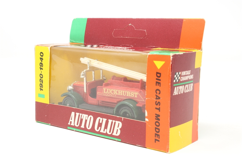 Lledo DG12000a Dennis fire engine - 'Luckhurst County Fire Brigade'