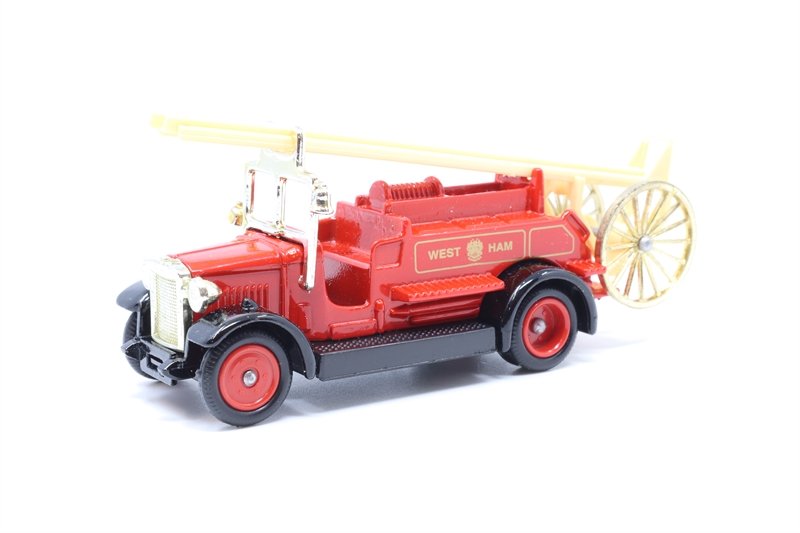 Lledo DG12016 Dennis 1934 Fire Engine West Ham Fire Brigade