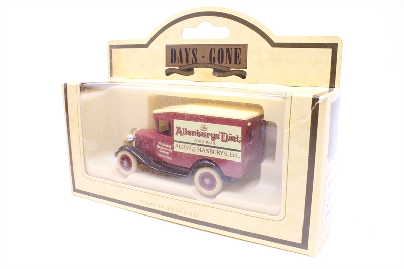 Lledo DG13033 Ford Model A van - 'Allenburys Diet' - Hattons