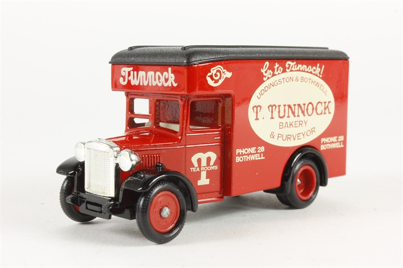Lledo DG16032 1934 Dennis Parcels Van 'Tunnocks Bakery'