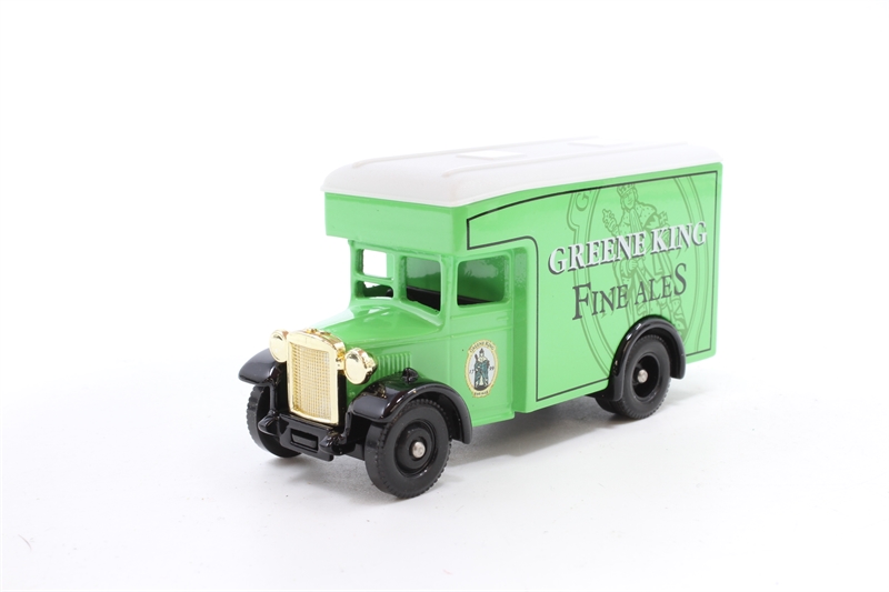 Lledo DG16051 Dennis parcels van 'Green King'