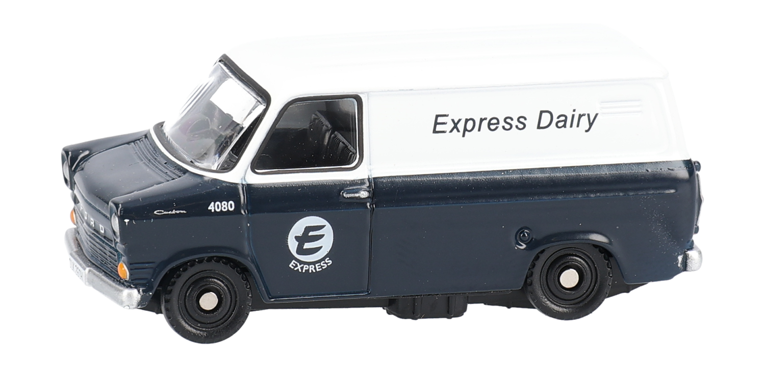 Corgi DG200017 Ford Transit Mk1 in Express Dairy navy & white - Trackside