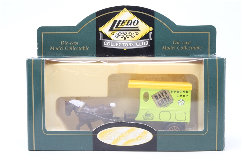 Lledo DG3016 Horse drawn delivery van - 'Collectors Club - Hattons
