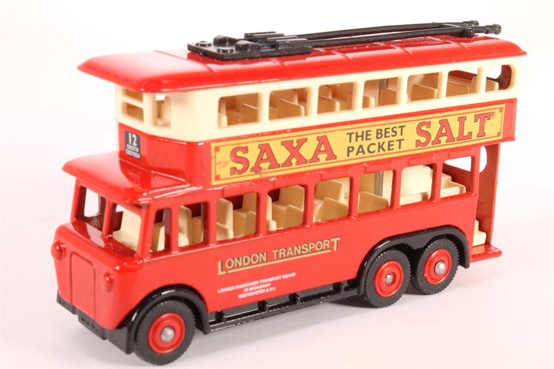 Lledo DG41006 1928 Karrier E6 Trolley Bus - London - Hattons