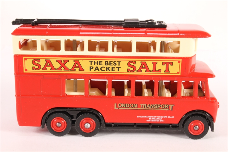 Lledo DG41006 1928 Karrier E6 Trolley Bus - London - Hattons