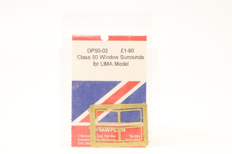 Shawplan Model products DP50-03 Lima class 50 windscreen - Hattons