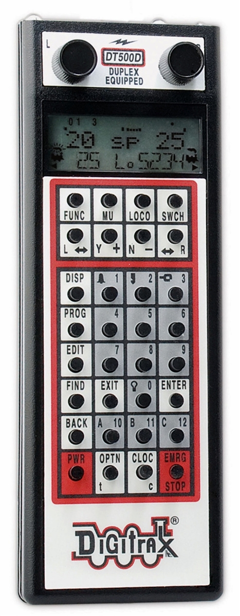 Digitrax DT500D LocoNet Duplex Super Throttle (Discontinued)