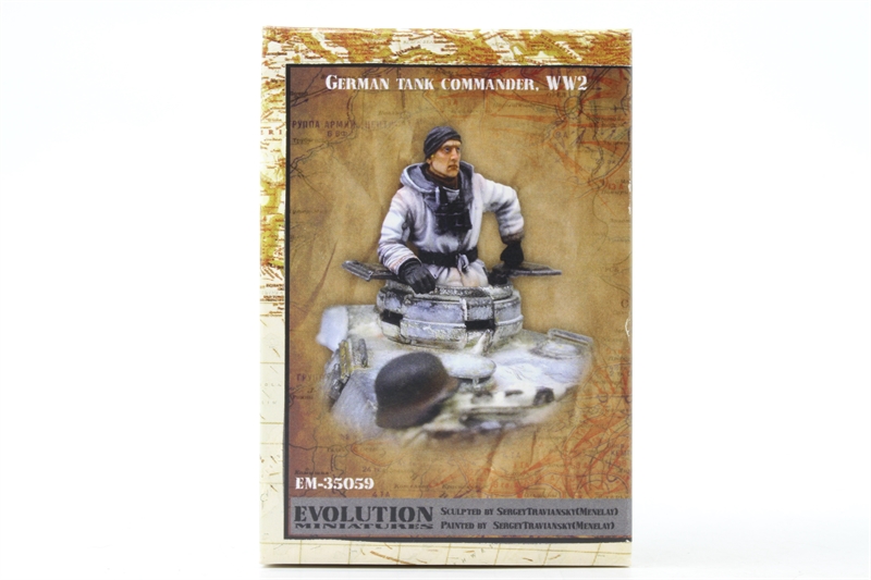 Evolution Miniatures EM-35059 German Tank Commander WW2