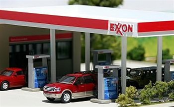 Summit EX-001 Modern Exxon Gas Station Kit
