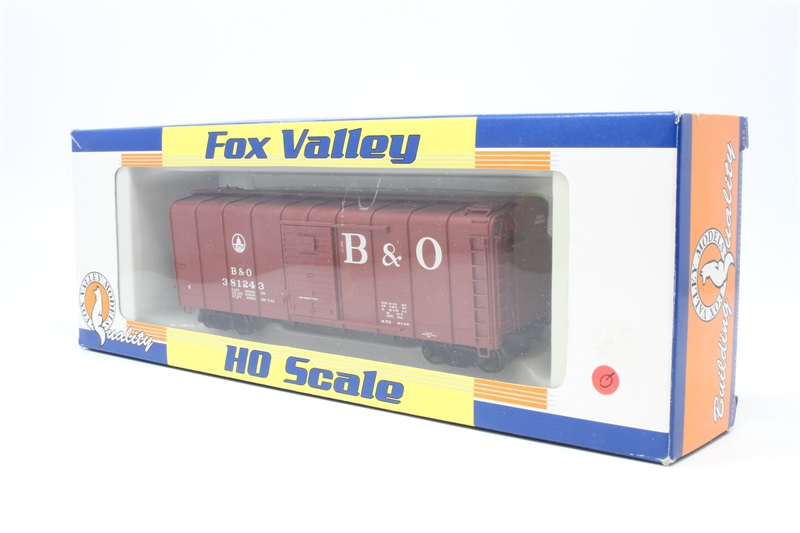 Fox Valley Models FVM30321 Wagontop boxcar of the Baltimore & Ohio