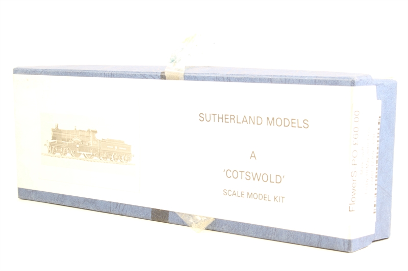 Sutherland Models FlowerS 4-4-0 GWR 4100 Flower Class steam loco kit