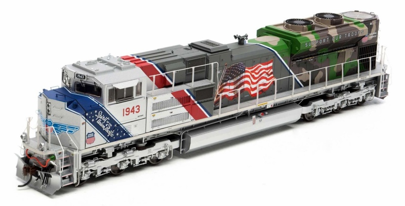 Athearn G19430 SD70ACe EMD 1943 Spirit of the Union Pacific of the Union