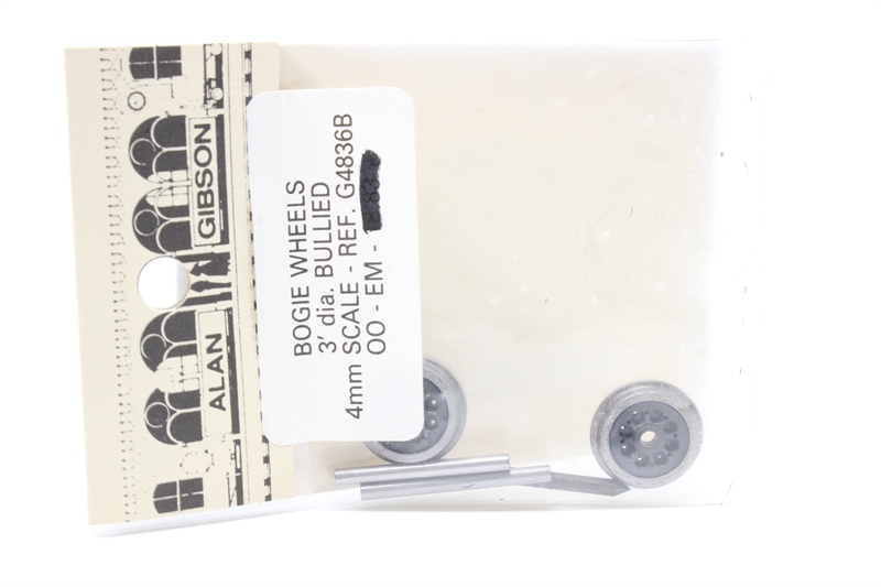 Alan Gibson G4836B Bogie wheels 3' dia Bulleid