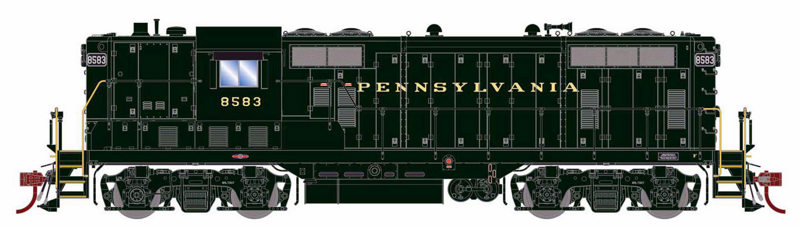 Athearn G82257 GP7 EMD 8587 of the Pennsylvania - Hattons