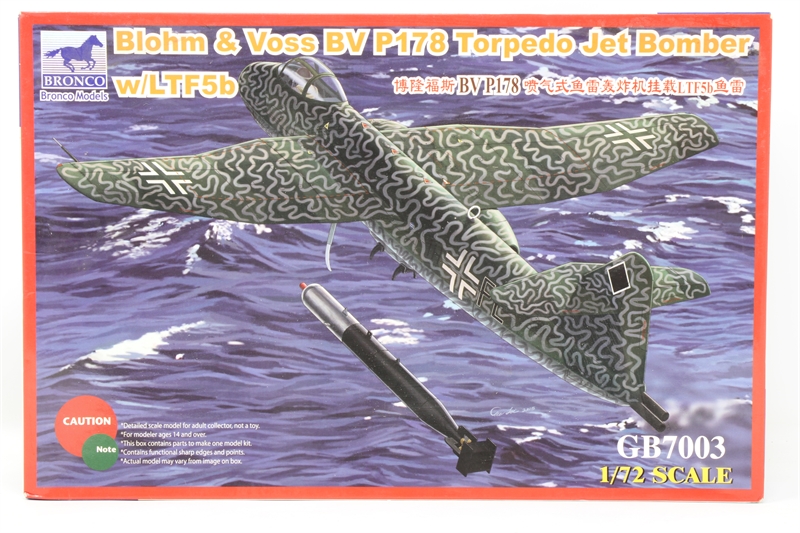 Bronco Models GB7003 Blohm & Voss BV P178