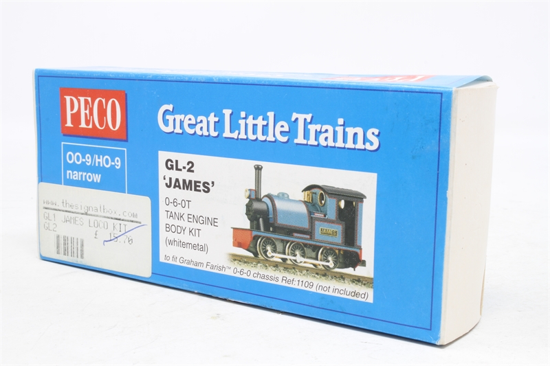 Peco Products GL-2 0-6-0 or 0-4-0 Saddle Tank Body Kit - Hattons
