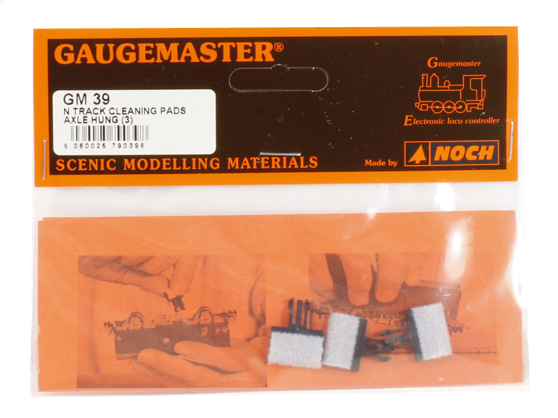 Gaugemaster GM39 Axle mounted track cleaning pads - pack - Hattons