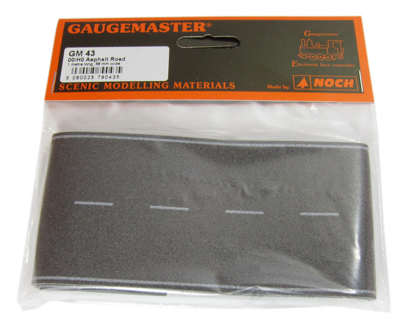 Gaugemaster GM43 Asphalt Roadway Adhesive Sheet OO/HO - Hattons