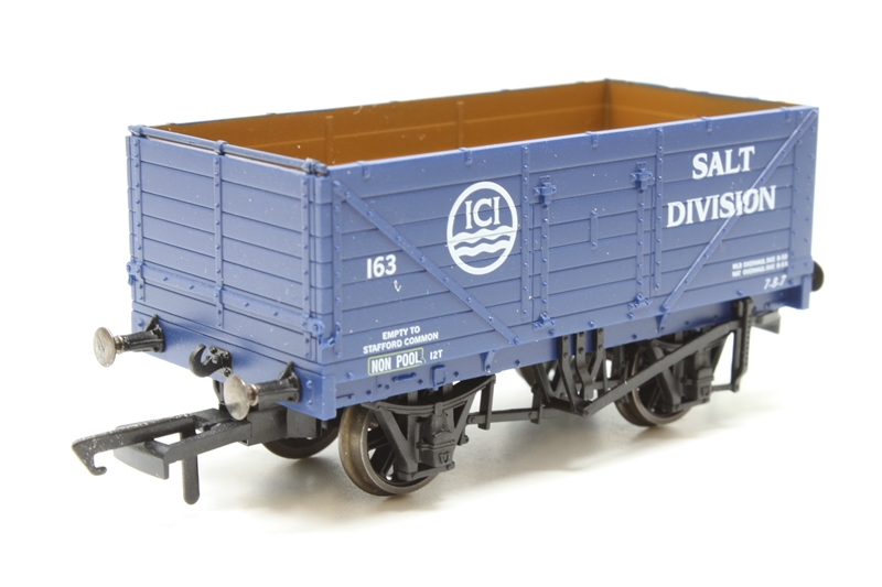 Oxford Rail GV6020-163 7 plank open wagon, ICI salt division 163 ...
