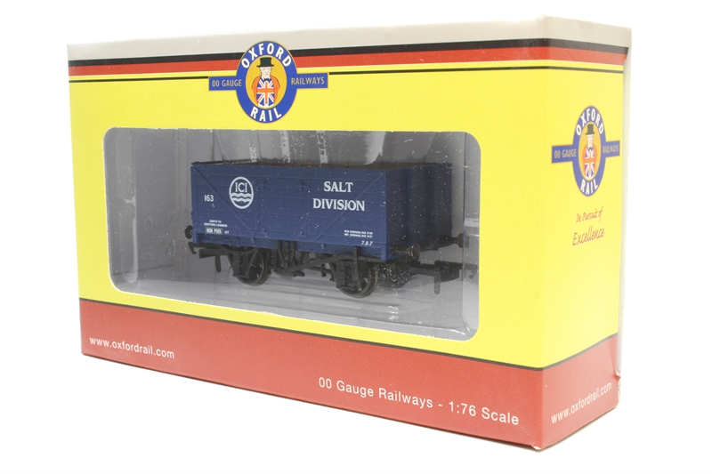 Oxford Rail GV6020-163 7 plank open wagon, ICI salt division 163 - split