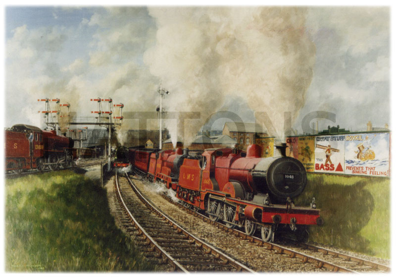 Thomas H Shuttleworth H688 Greeting card "South from - Hattons