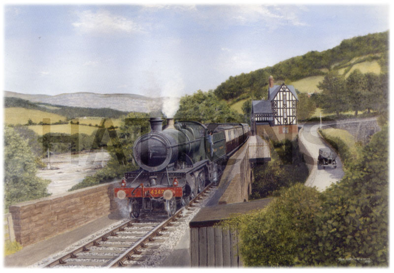 Thomas H Shuttleworth H689 Greeting card "Pause at - Hattons