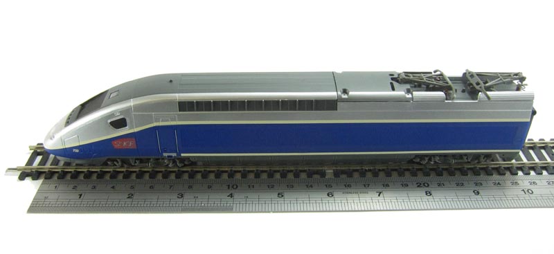 Jouef HJ1027 TGV Duplex train set 4 car set - Hattons