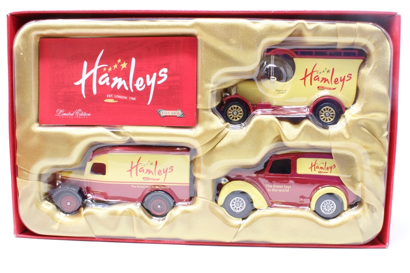 Lledo HM1003 Hamleys Toy Shop - set of three vehicles - Hattons