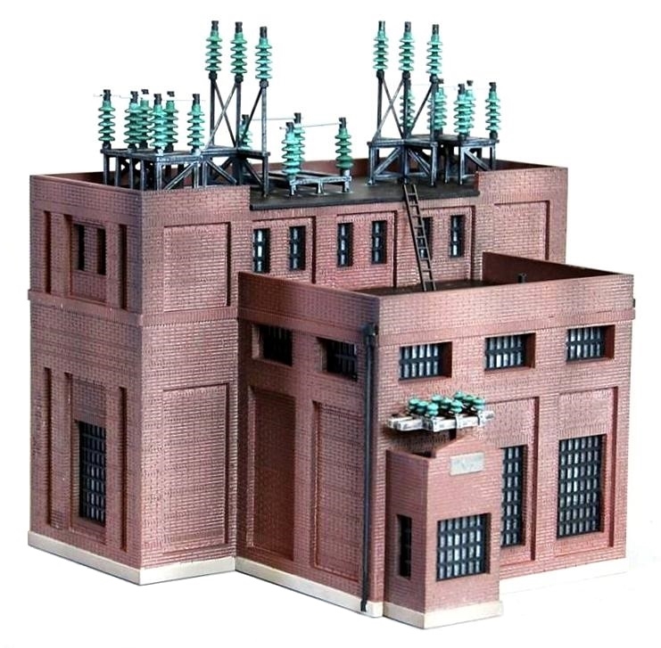 Custom Model Railroads HO-089CMRR Substation #9 Kit