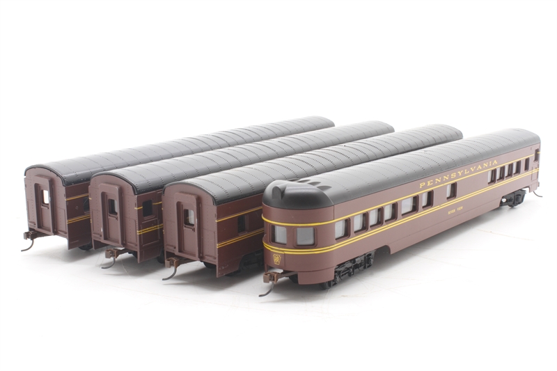 Con-Cor HO-PRR-4CoachBundle Bundle of 4 PRR Coaches