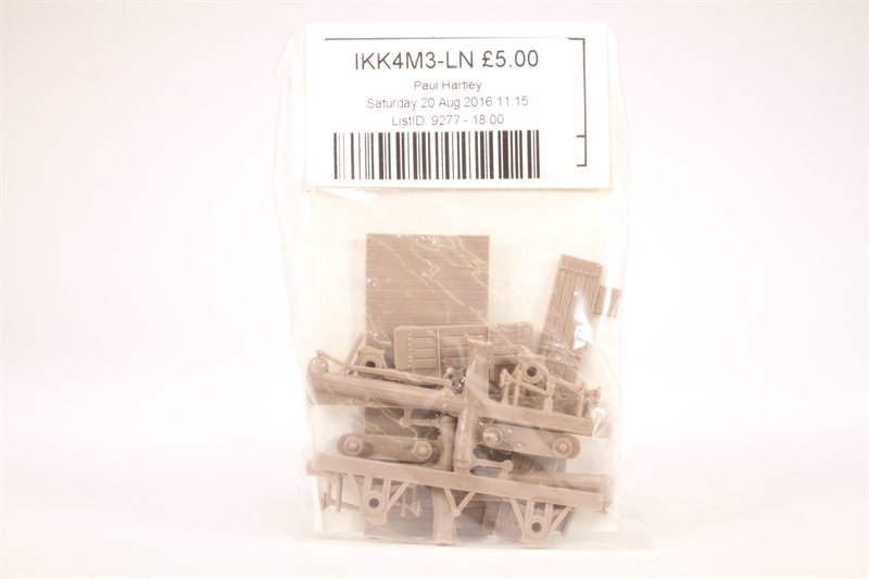 Ian Kirk Kits IKK4M3 GWR 4 Plank Open Wagon kit