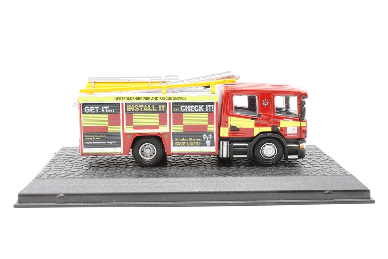 Atlas Editions JW15 Scania CP28 Pump Ladder - Hertfordshire Fire Service
