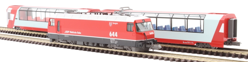 Kato K10-1816 "Glacier Express" train pack with Ge 4/4 - Hattons