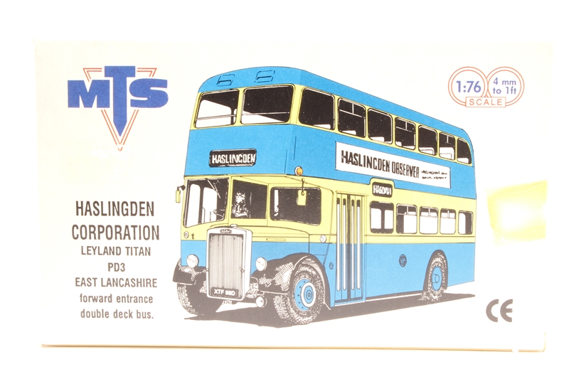 Model Transport Supplies K1AMTS Leyland Titan PD3 'Haslingden