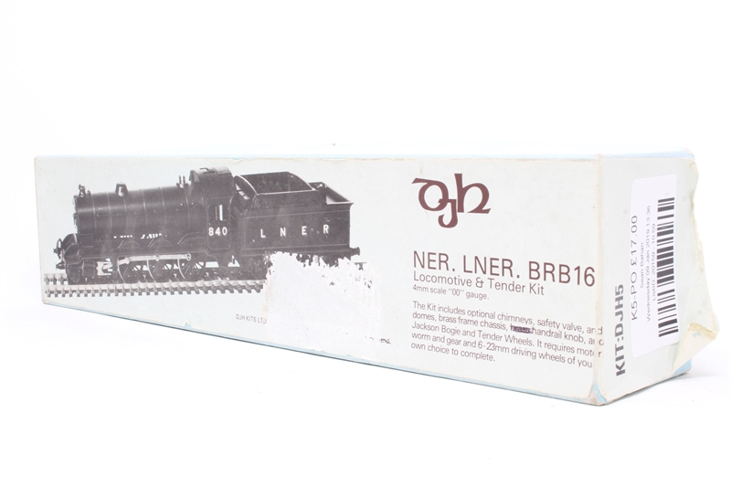 DJH Model Railway Kits K5 NER/LNER/BR B16 4-6-0