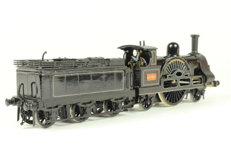 Scratchbuilt KB015 LNWR 2-2-2 single 3020 "Cornwall" in - Hattons