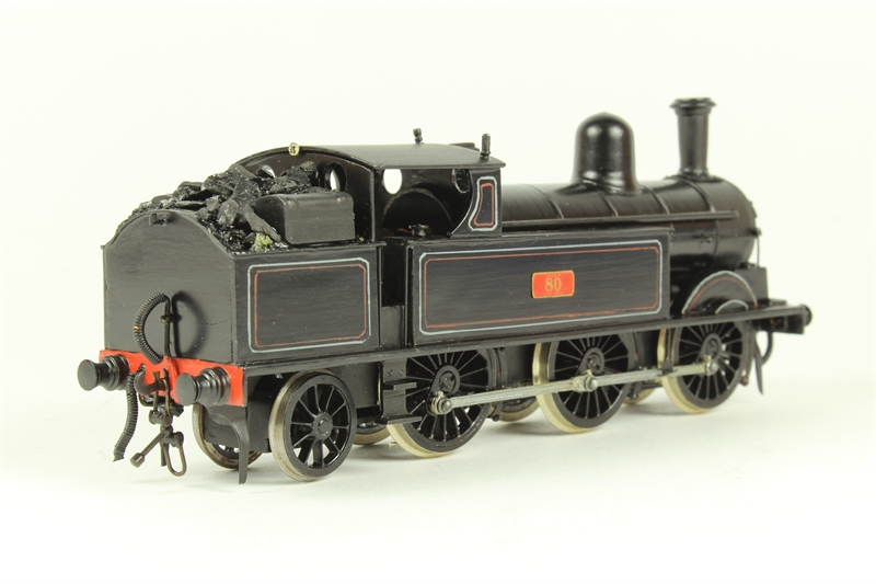 GEM KB019 LNWR 'Watford Tank' 0-6-2 80 in LNWR blackberry black - built