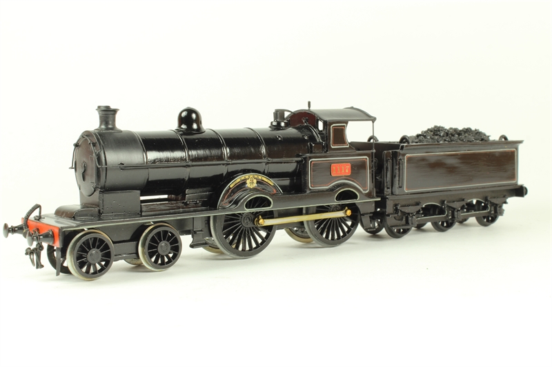 GEM KB022 LNWR 'Precursor' 2-4-0 1117 in LNWR blackberry - Hattons