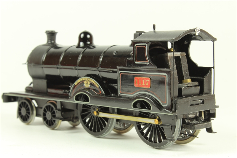 GEM KB022 LNWR 'Precursor' 2-4-0 1117 in LNWR blackberry - Hattons